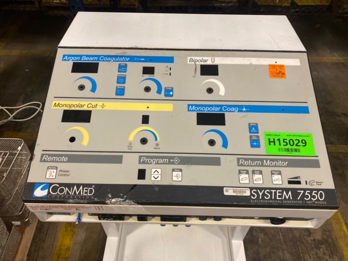 ConMed System 7550 Electrosurgical Generator for sale