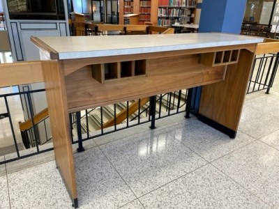 Counter-height library tables for sale