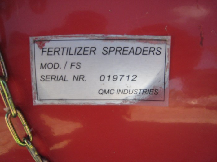 CountyLine Fertilizer Spreader and Seeder for sale