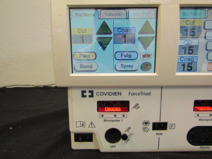 Covidien ValleyLab ForceTriad Electrosurgical Generator Ver. 4.0 for sale
