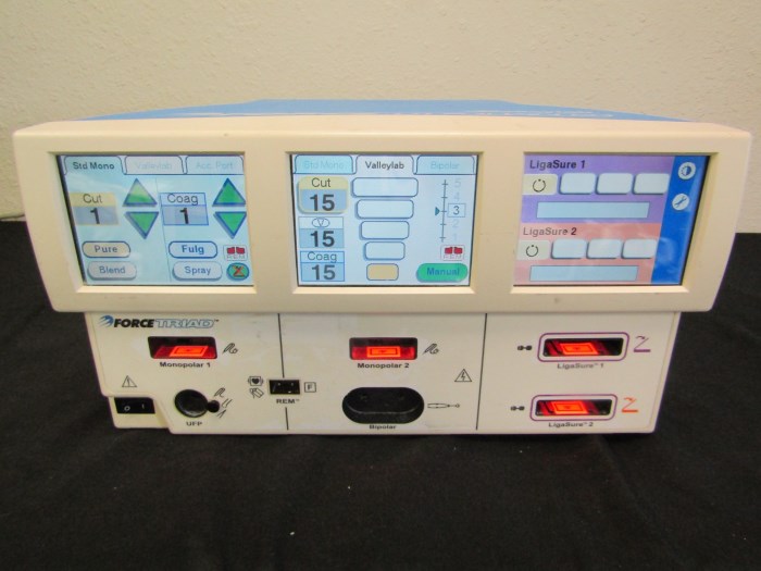 Covidien ValleyLab ForceTriad Electrosurgical Generator Ver. 4.0 for sale