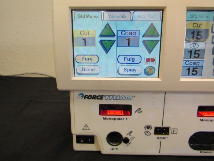 Covidien ValleyLab ForceTriad Electrosurgical Generator Ver. 4.0 for sale