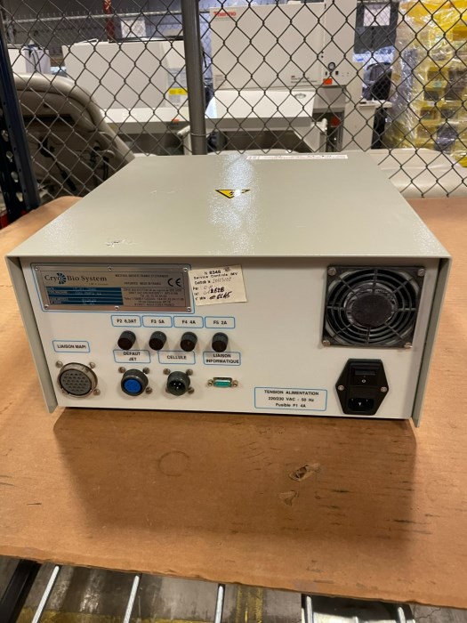 Cryo Bio System Mapi 2 Control Unit for sale