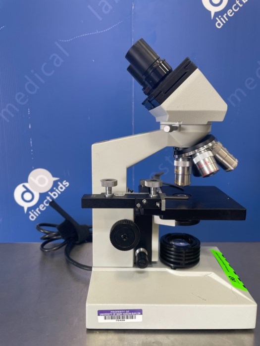 Lot of (2) Fisher Scientific Micromaster Microscope Model VSHL-4D for sale