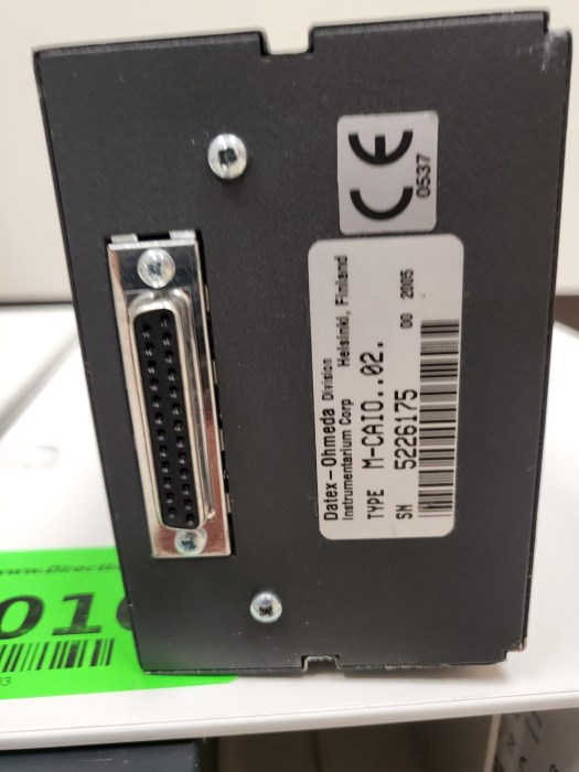 Datex Ohmeda F-CU8 Module Frame including Modules for Anesthesia ...