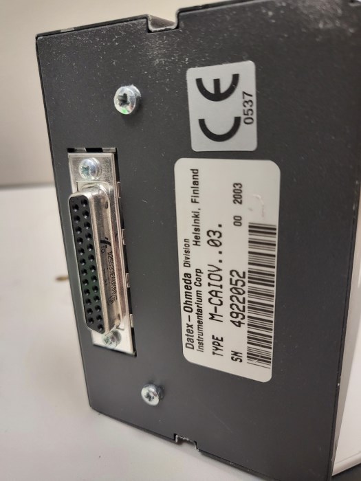 Datex Ohmeda F-CU8 Module Frame including Modules for Anesthesia ...