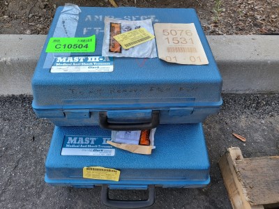 David Clark Mast III-A & Mast II Medical Anti Shock Trousers for sale