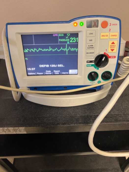 Defibrillator Unit Automatic R Series ALS Electrode Paddle Contact for sale