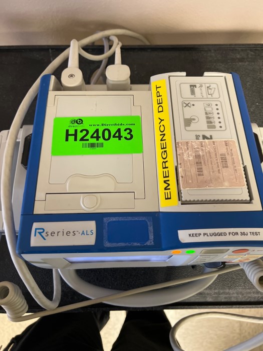 Defibrillator Unit Automatic R Series ALS Electrode Paddle Contact for sale