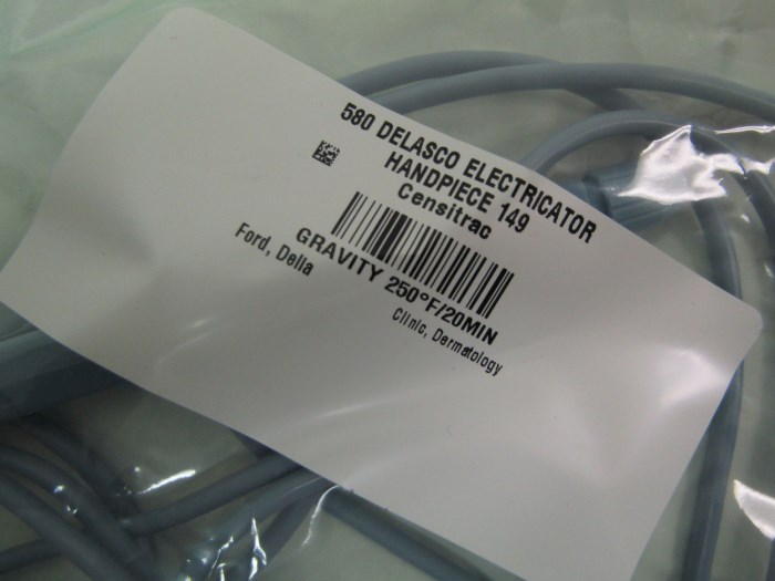 Delasco Electricator Electrosurgical Generator Model 26000 W/ 3 ...