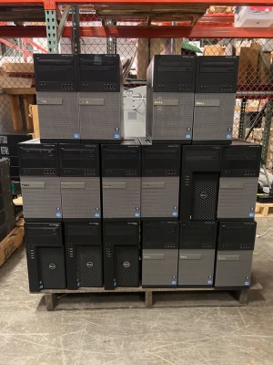 Dell CPU Towers (Lot of 16) for sale