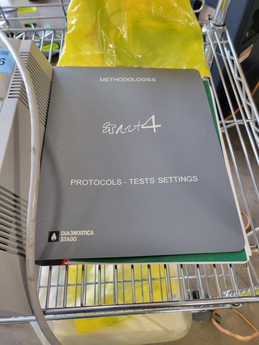 Diagnostica Stago STart 4 Hemostasis Analyzer for sale