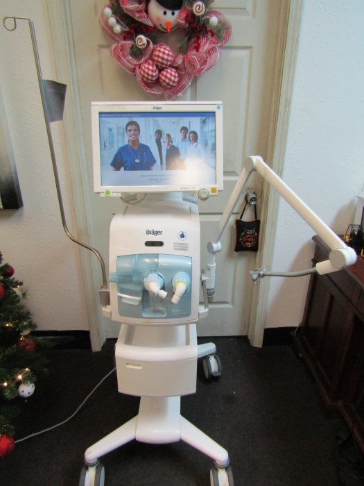 Drager Evita Infinity V500 Ventilator with monitor Infinity C500 for sale