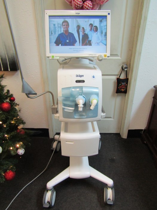 Drager Evita Infinity V500 Ventilator with monitor Infinity C500 for sale