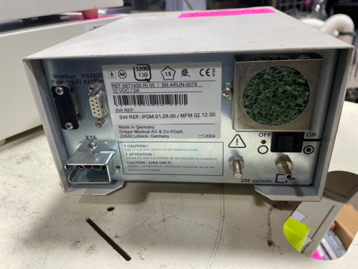 Drager Scio Gas Module for sale