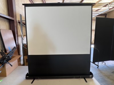 Draper Road Warrior Travel Projector Screen for sale