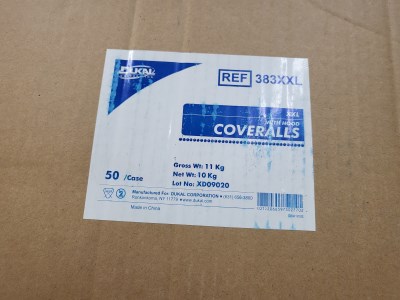 Dukal Coveralls (1) Case for sale