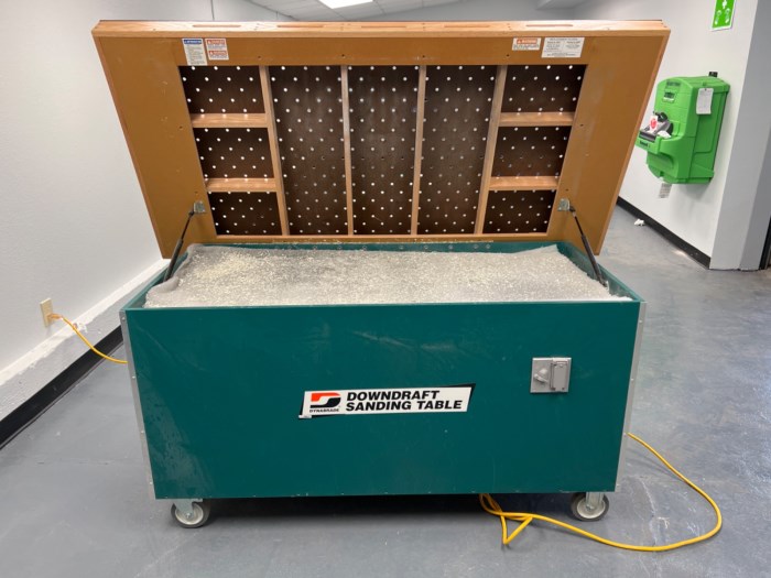 Dynabrade Downdraft Sanding Table for sale