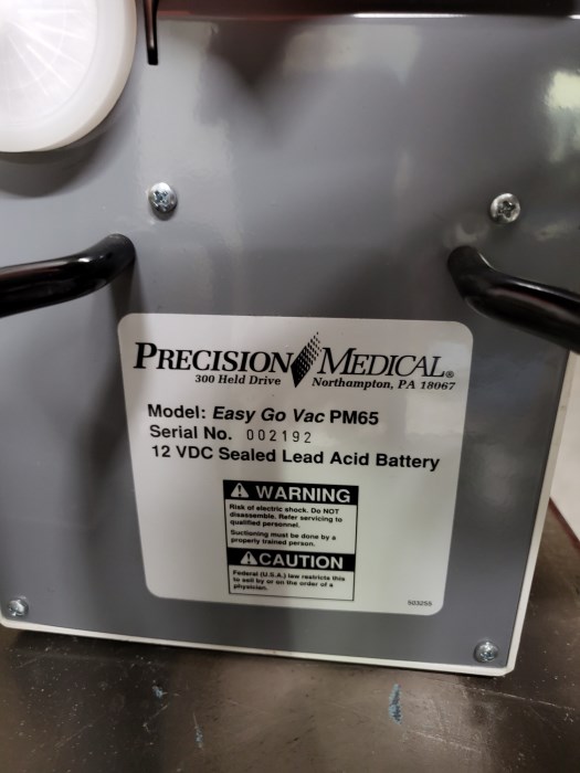 Easy Go Vac PM65HG Aspirators (4) for sale