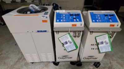 ECOLAB SLUSH MACHINE & GAYMAR HYPO-HYPERTHERMIA UNITS (2) for sale