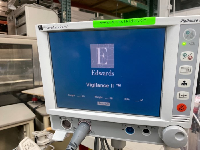 Edwards Lifesciences Vigilance II for sale