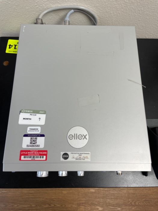 Ellex Solitaire with Ellex Foot Pedal and Frastema Electric Table for sale