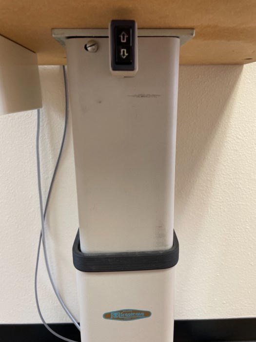 Ellex Solitaire with Ellex Foot Pedal and Frastema Electric Table for sale