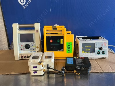 Emergency Medical Devices w/ Accessories (Lot of 3) for sale