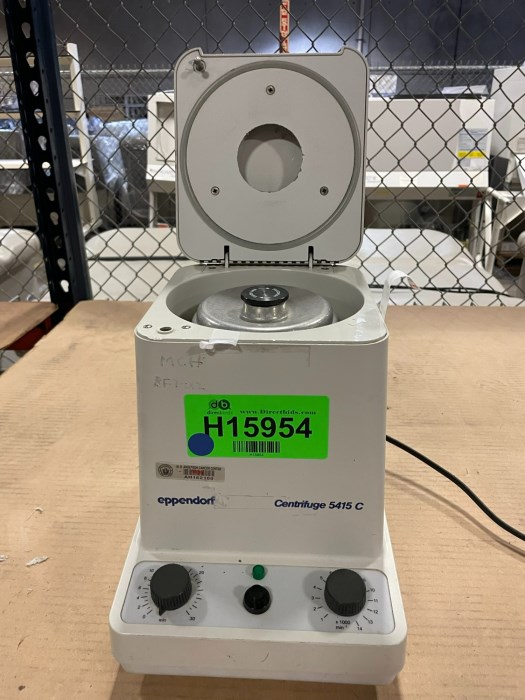 Eppendorf Centrifuge 5415 C for sale