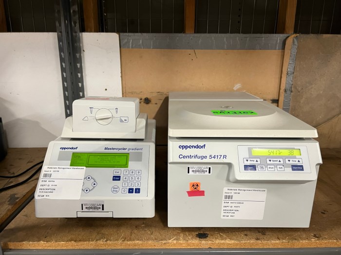 Eppendorf Laboratory Equipment (Lot of 2 Pieces) for sale