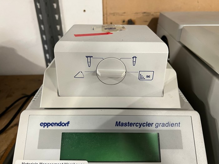 Eppendorf Laboratory Equipment (Lot of 2 Pieces) for sale