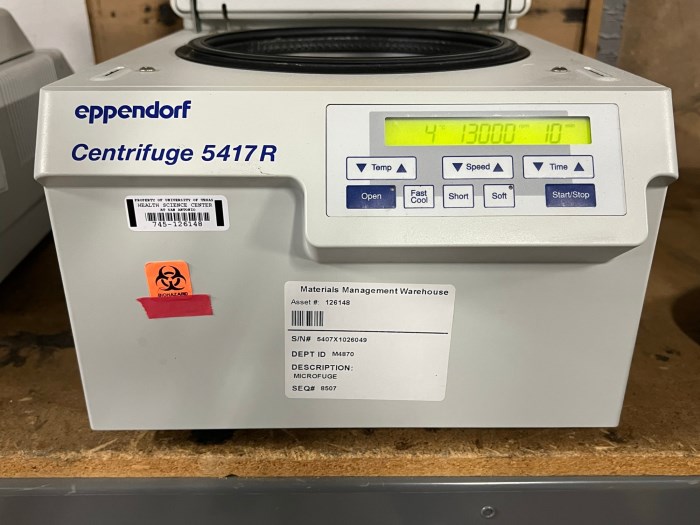 Eppendorf Laboratory Equipment (Lot of 2 Pieces) for sale