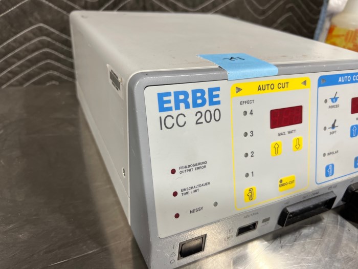 ERBE ICC 200 ESU for sale