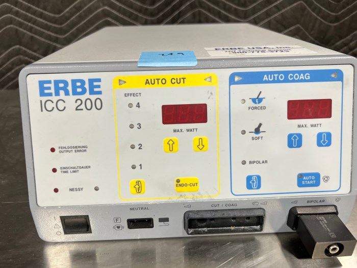 ERBE ICC 200 ESU for sale