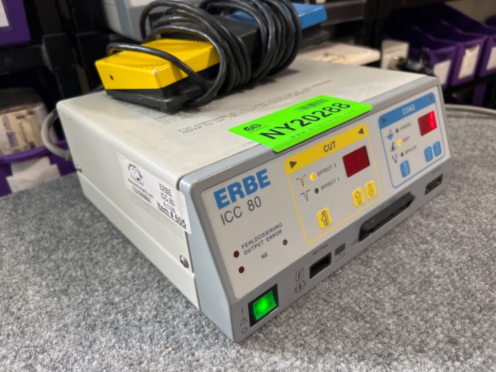 ERBE ICC 80 ESU ELECTROSURGICAL for sale