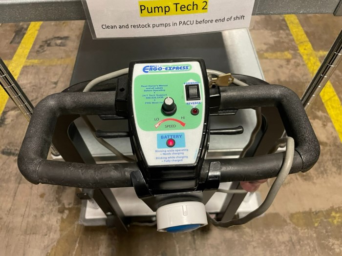 Ergo Express Motorized Cart *Powered on at time of auction* for sale