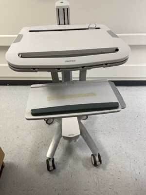 Ergotron computer cart for sale