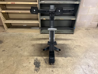 Ergotron Dual Monitor Clamp-On Standing Desk Extension for sale