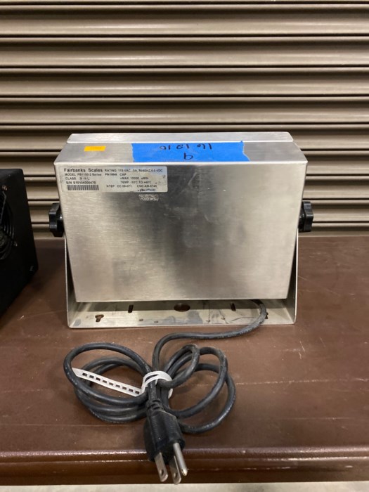 Fairbanks Scales FB1100 + BFW Maxillume 250-2 + Schick High Voltage ...