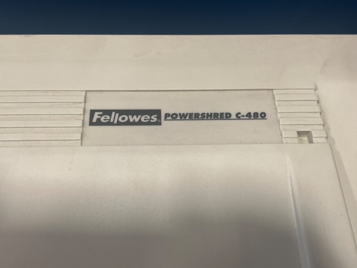 Fellows PowerShred C-480 for sale