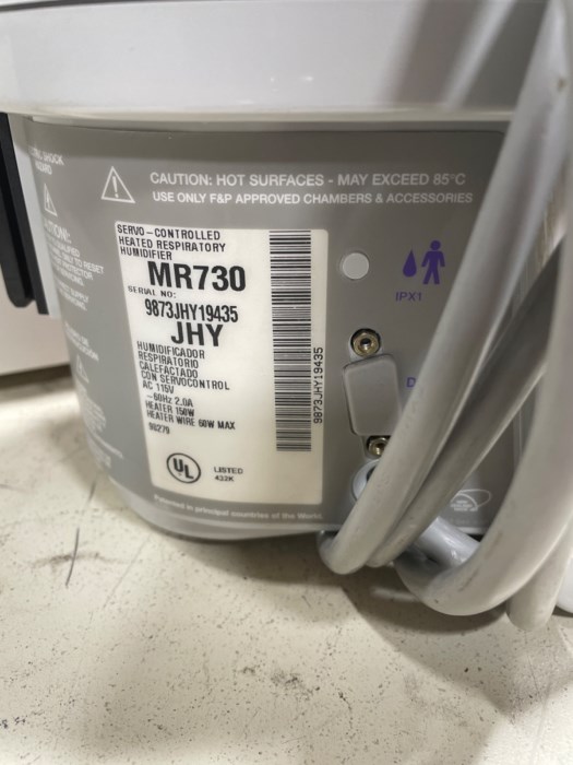 Fisher & Paykel Healthcare MR730 Respiratory Humidifier for sale