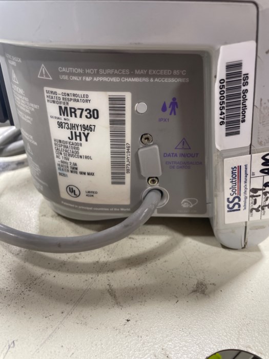 Fisher & Paykel Healthcare MR730 Respiratory Humidifier for sale