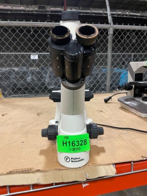 Fisher Scientific Microscope *Powers on at time of auction* for sale