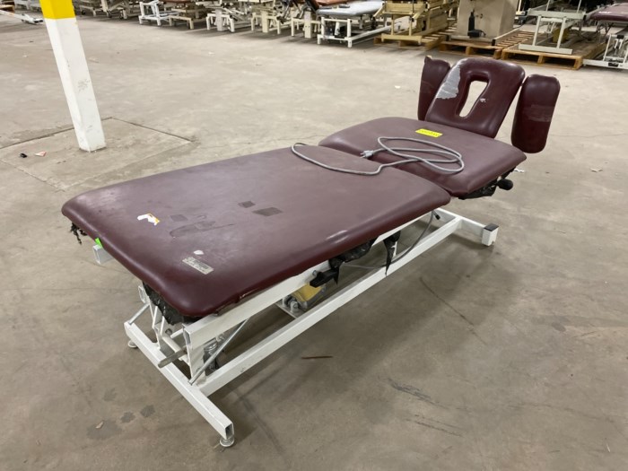 Five sections Physical Therapy Hi Lo Treatment Table by manufacture TRI ...