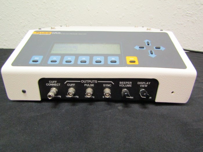 Fluke Biomedical CuffLink NIBP Non-Invasive Blood Pressure Analyzer for ...