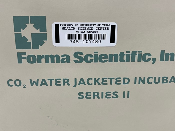 Forma Scientific Model: 3110 Dual Stacked CO2 Water Jacketed Incubators ...