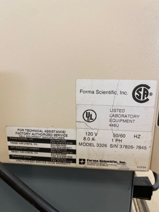 Forma Scientific Stacked Dual Water-Jacketed Incubator for sale