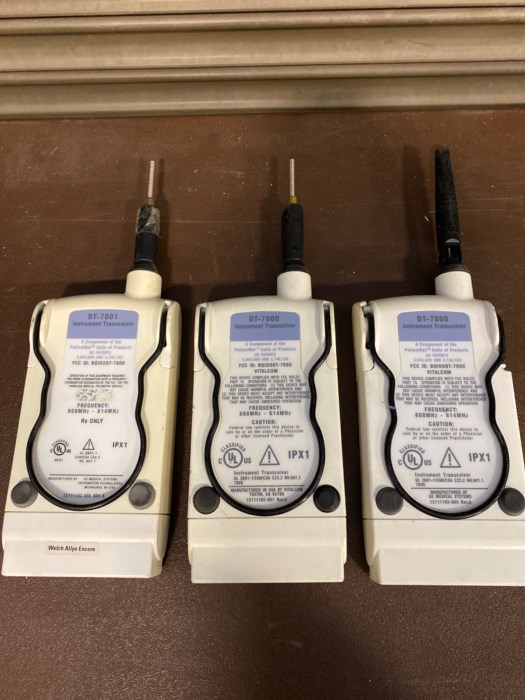 FreeDop Care Fusion + 3 PatientNet DT-7001 Instrument Transceiver + WhipMix Vibrator for sale