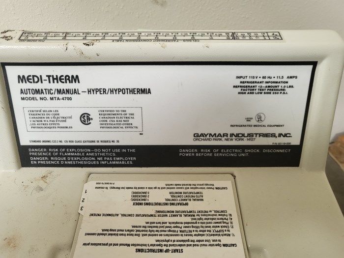 Gaymar Meditherm Blanket Warmer for sale