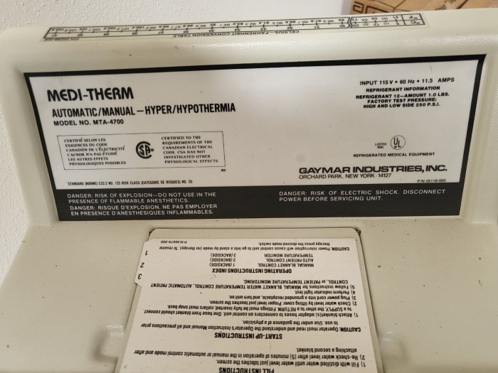 Gaymar Meditherm Blanket Warmer for sale